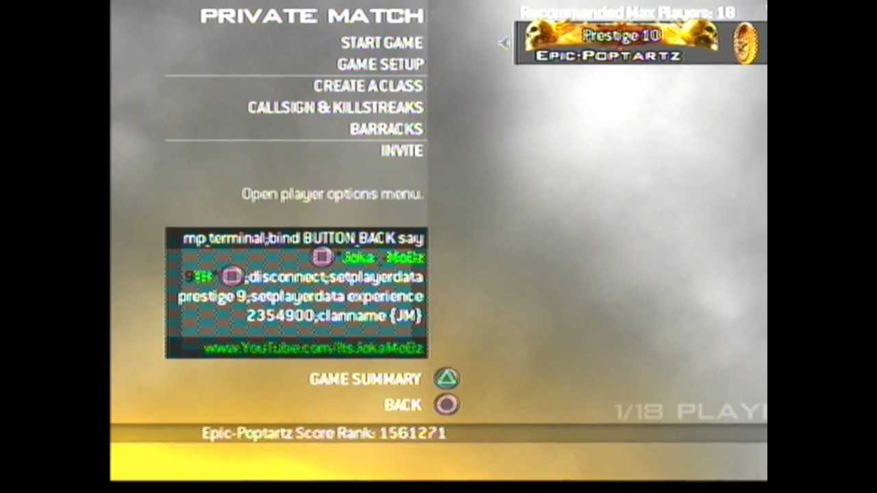9th prestige Hack MW2 - YouTube