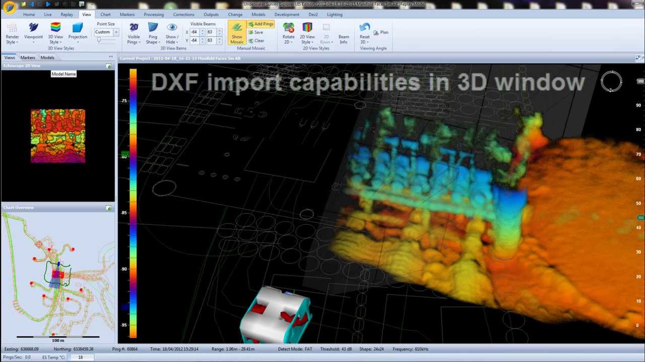 ROV based Echoscope real time imaging of subsea oil and gas manifold ...