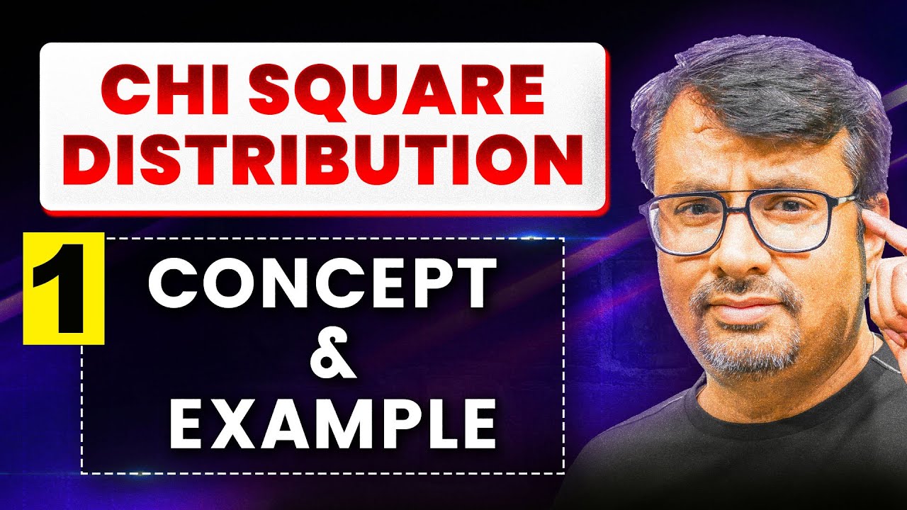 CHI - Square Distribution | Concept & Example By GP Sir - YouTube