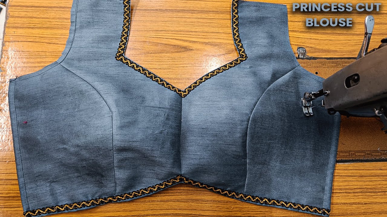 how to make princess cut blouse | princess cut blouse | perfect ...