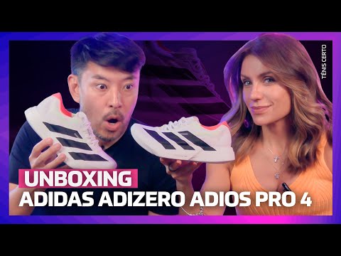 ADIDAS ADIZERO ADIOS PRO 4 // Unboxing Detalhes Completo