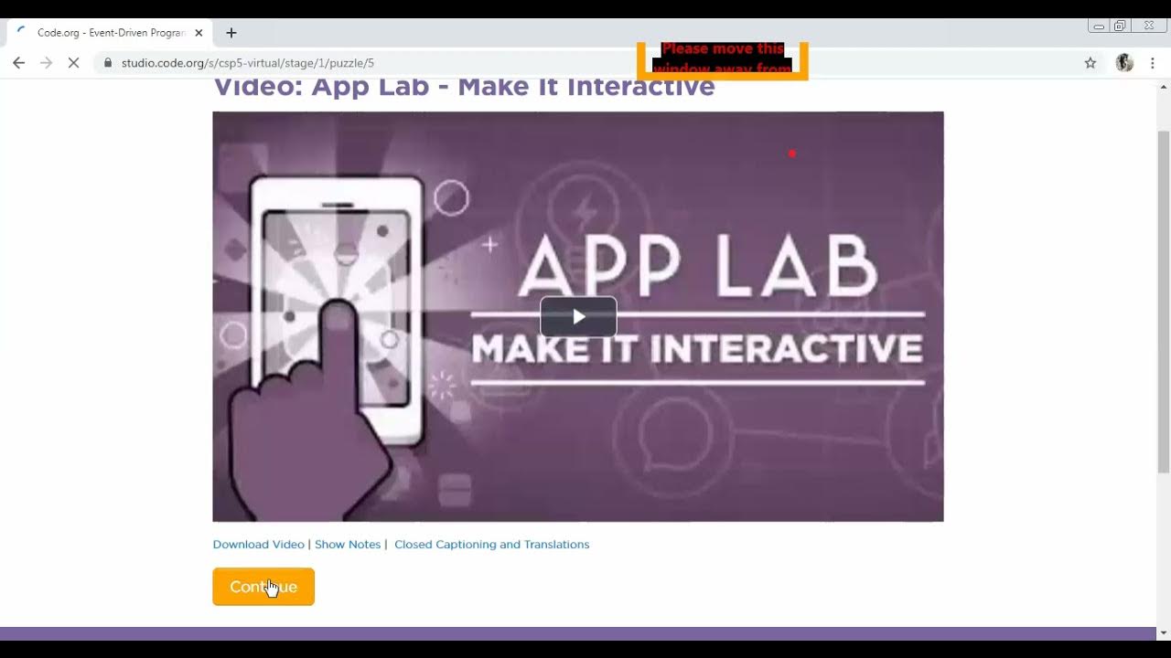 Event-Driven Programming in App Lab: Lesson-1 Intro to App Lab - YouTube