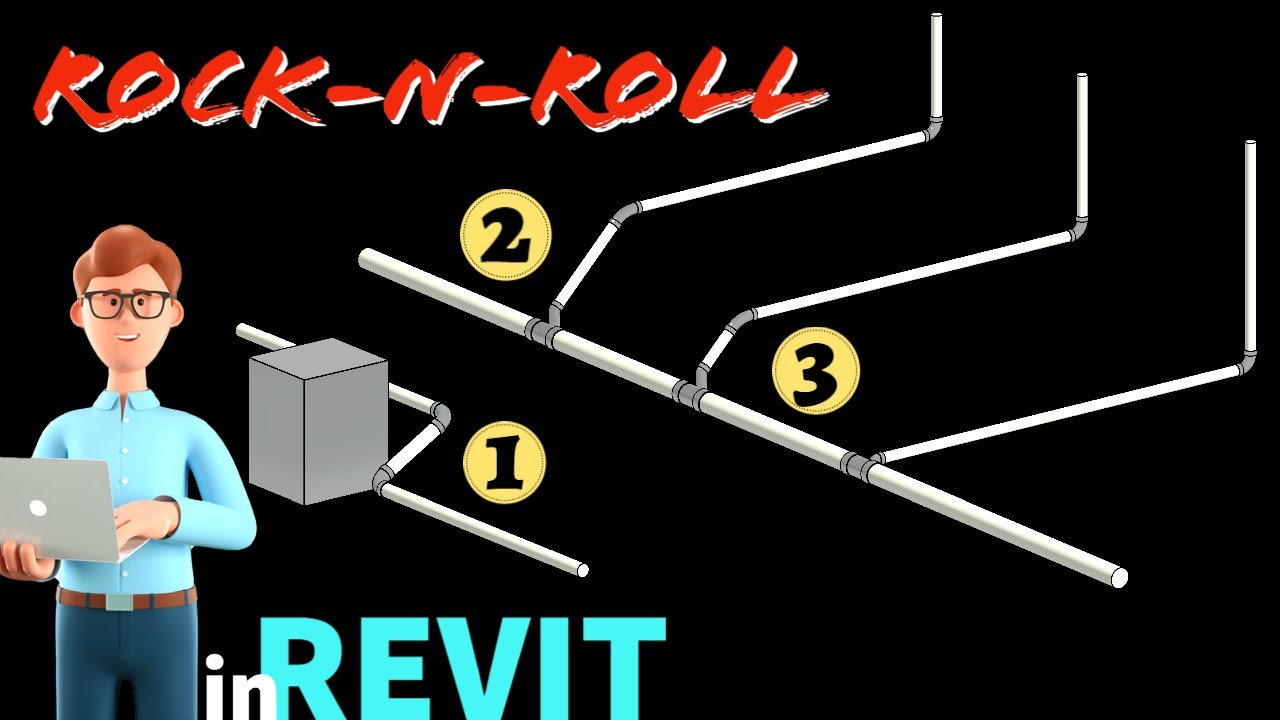 3 Ways To Roll Pipe In Revit with Slopes Too YouTube 3 Ways To Roll Pipe In Revit with Slopes Too YouTube