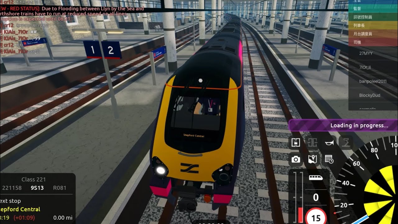 [Super Fast] Roblox SCR Stepford Express Class 221/1 R081 Llyn-by-the ...