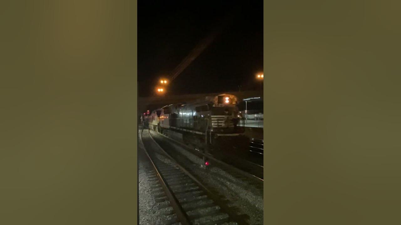 NS 1068 on a pusher set! 2/3/24 - YouTube