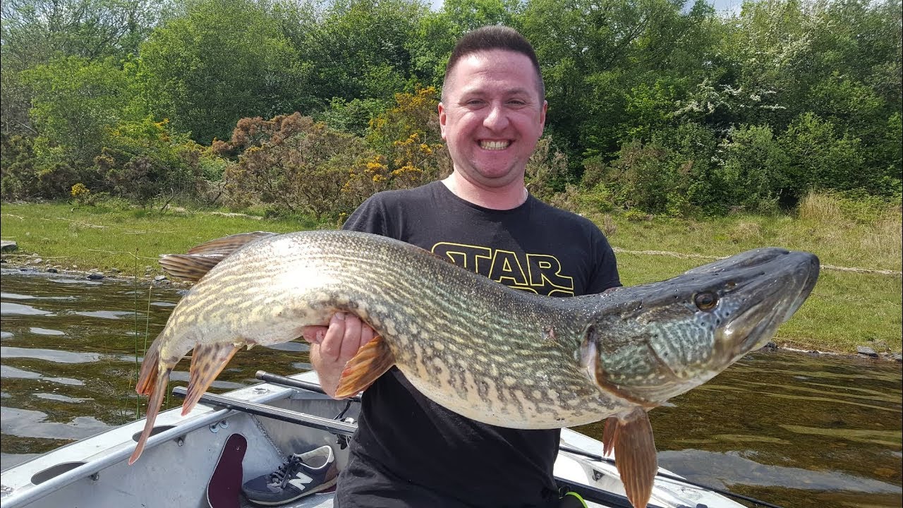 Big Irish Pike 121cm ! - YouTube