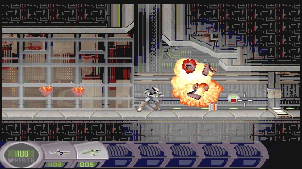 Abuse v2.0 (Dos game 1996) - YouTube