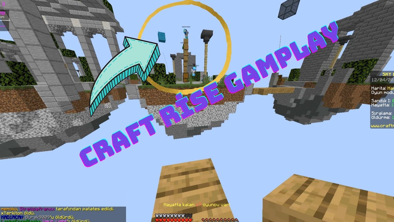 Uçan Adamlar Var?! Oha!??!! | Craft Rise GamePlay - YouTube