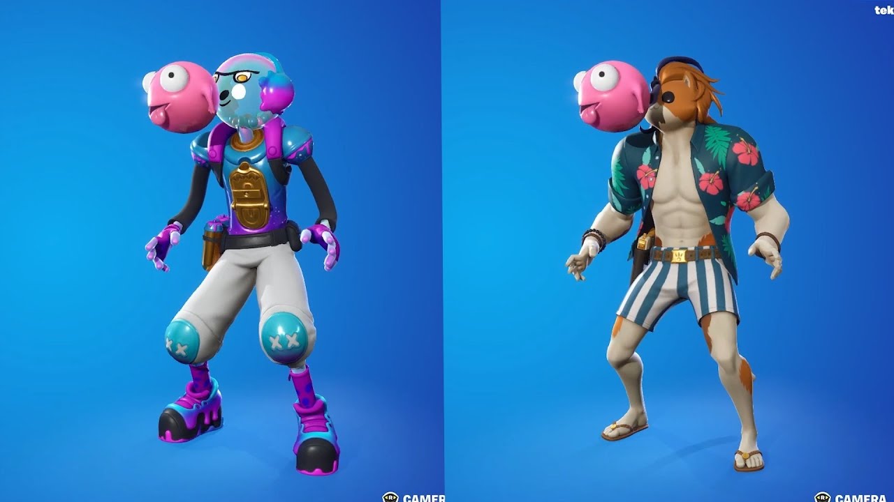 Purradise Meowscles doing Funny Built In Emotes in Fortnite #3 - YouTube