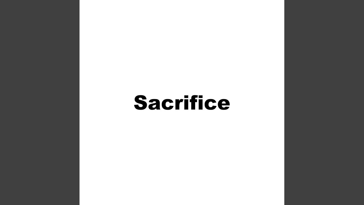 Other The Sacrifice