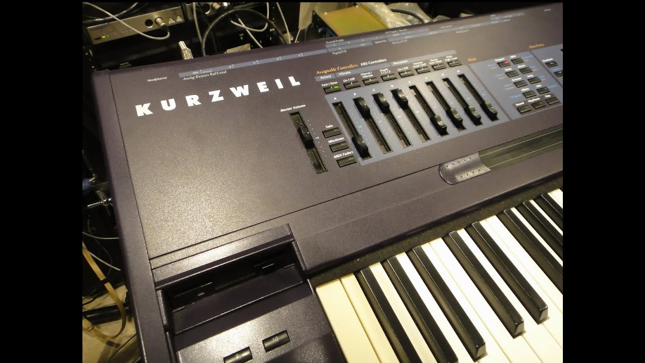 Kurzweil K2600 Demo6 - YouTube