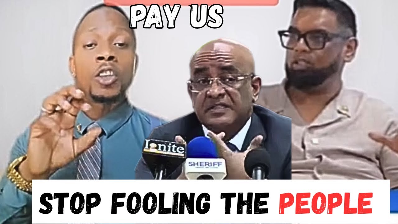 GUYANESE MAN SPEAKING OUT AGAINST THE PPPC GOVERNMENT | STOP FOOLING ...