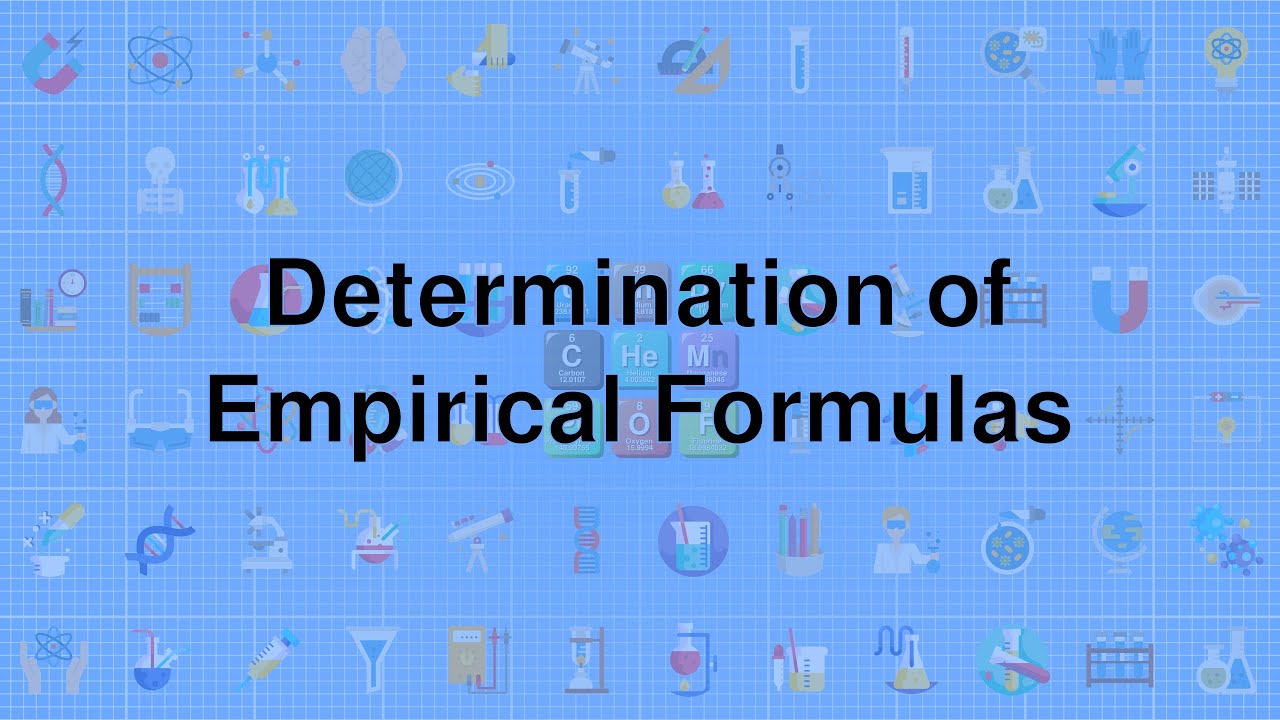 Determination of Empirical Formulas - YouTube