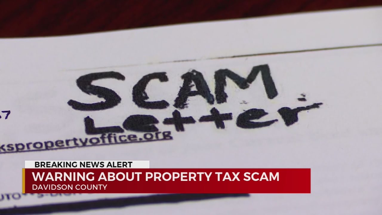 Scam Alert: Property tax scam warning in Davidson County, TN - YouTube