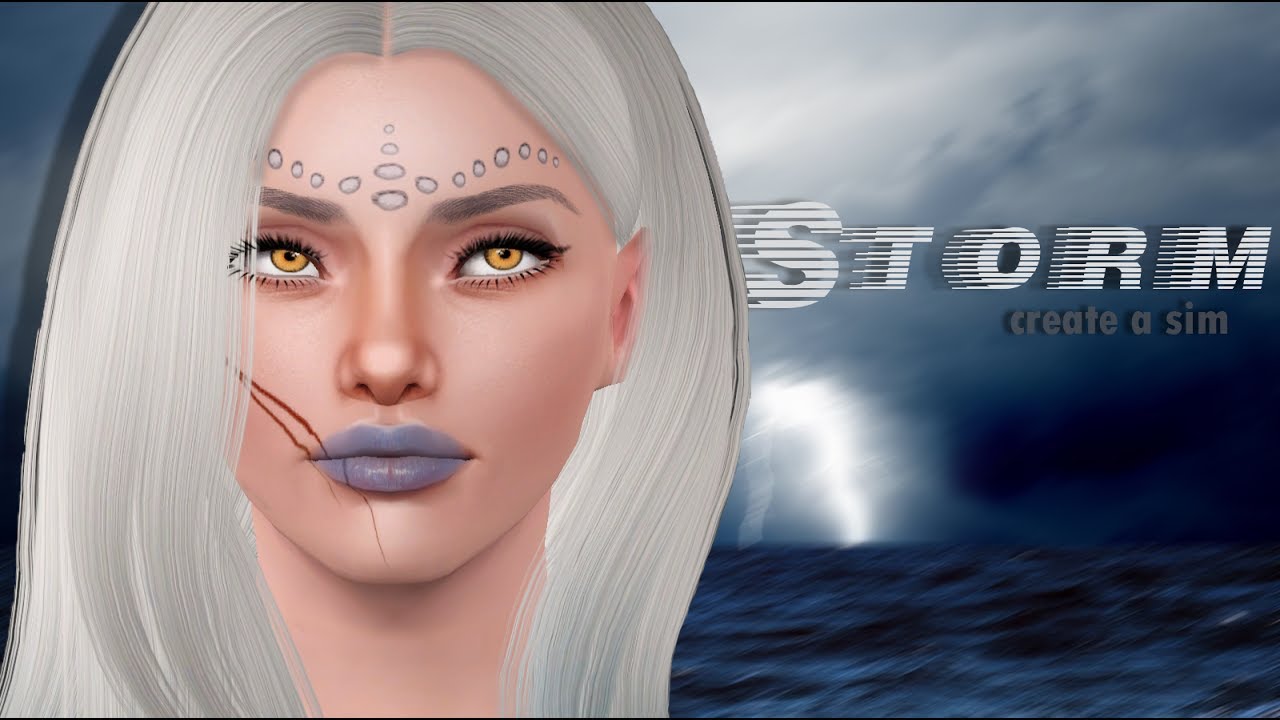 The Sims 3 | Create A Sim | Storm - YouTube