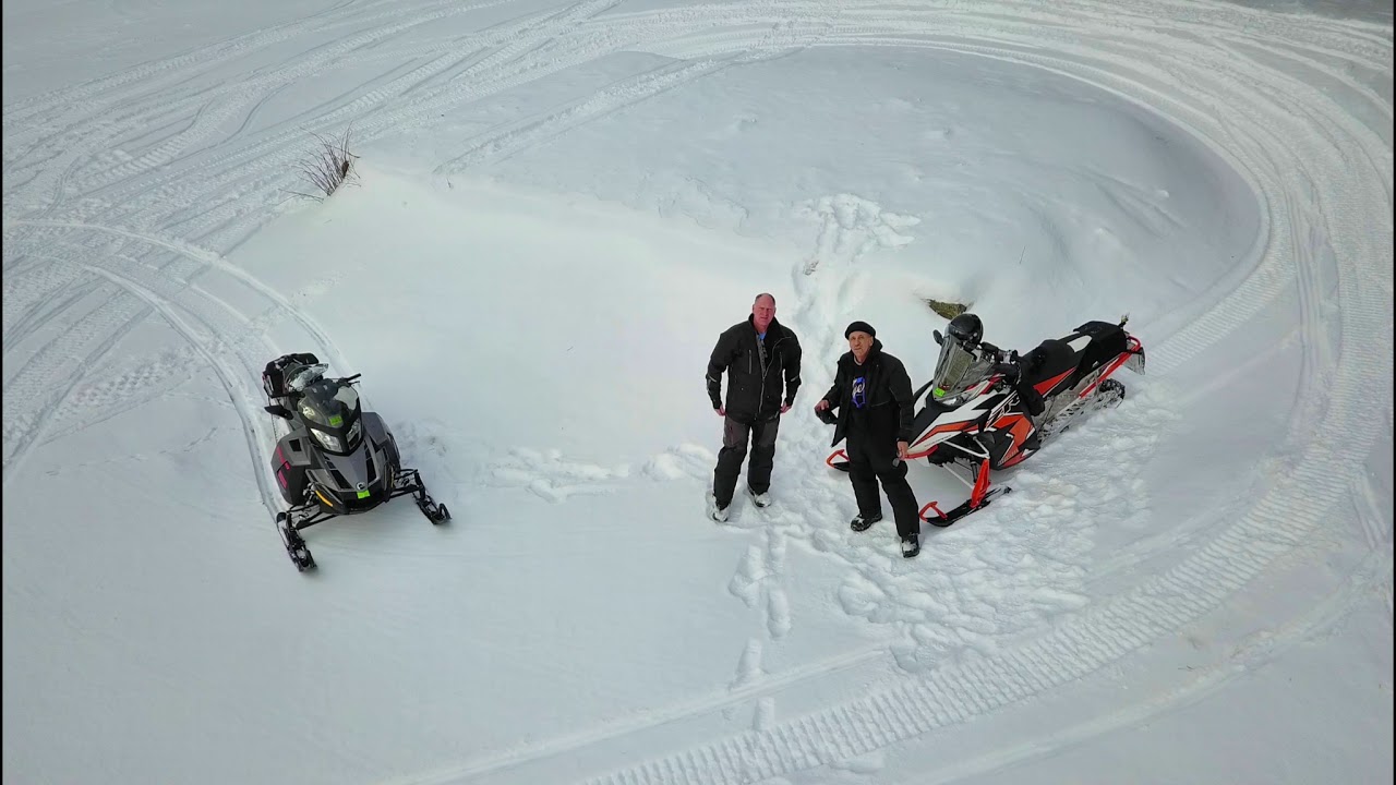 Michigan Snowmobile Trail Report Jan 30, 2018 - YouTube