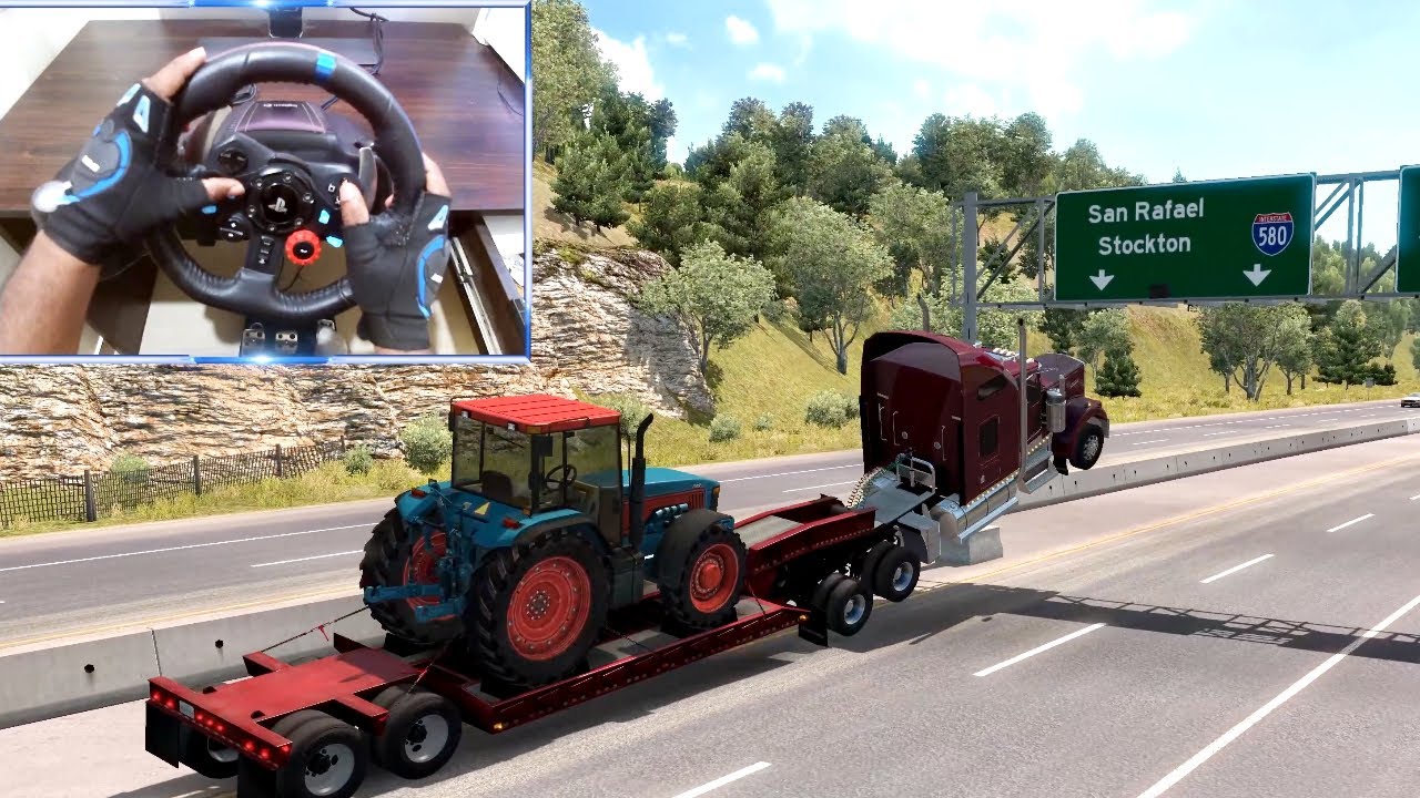 OVERSIZE LOAD Peterbilt 389 - American Truck Simulator heavy haul ...
