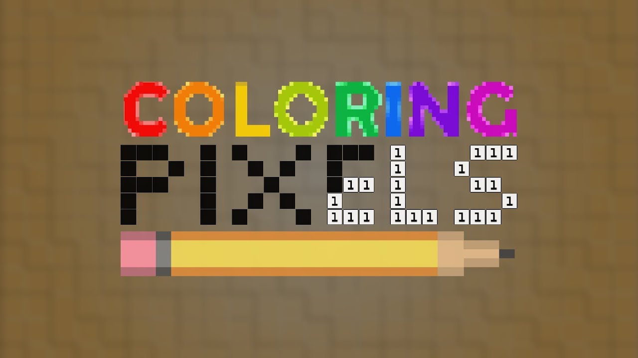 Coloring Pixels: Book 1 - QR Code (25x25, 2 colors) - YouTube
