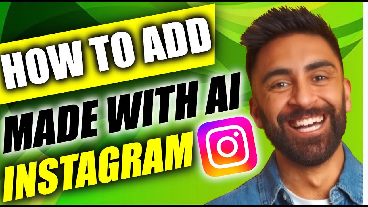 How To Add Made With AI Label In Instagram - YouTube