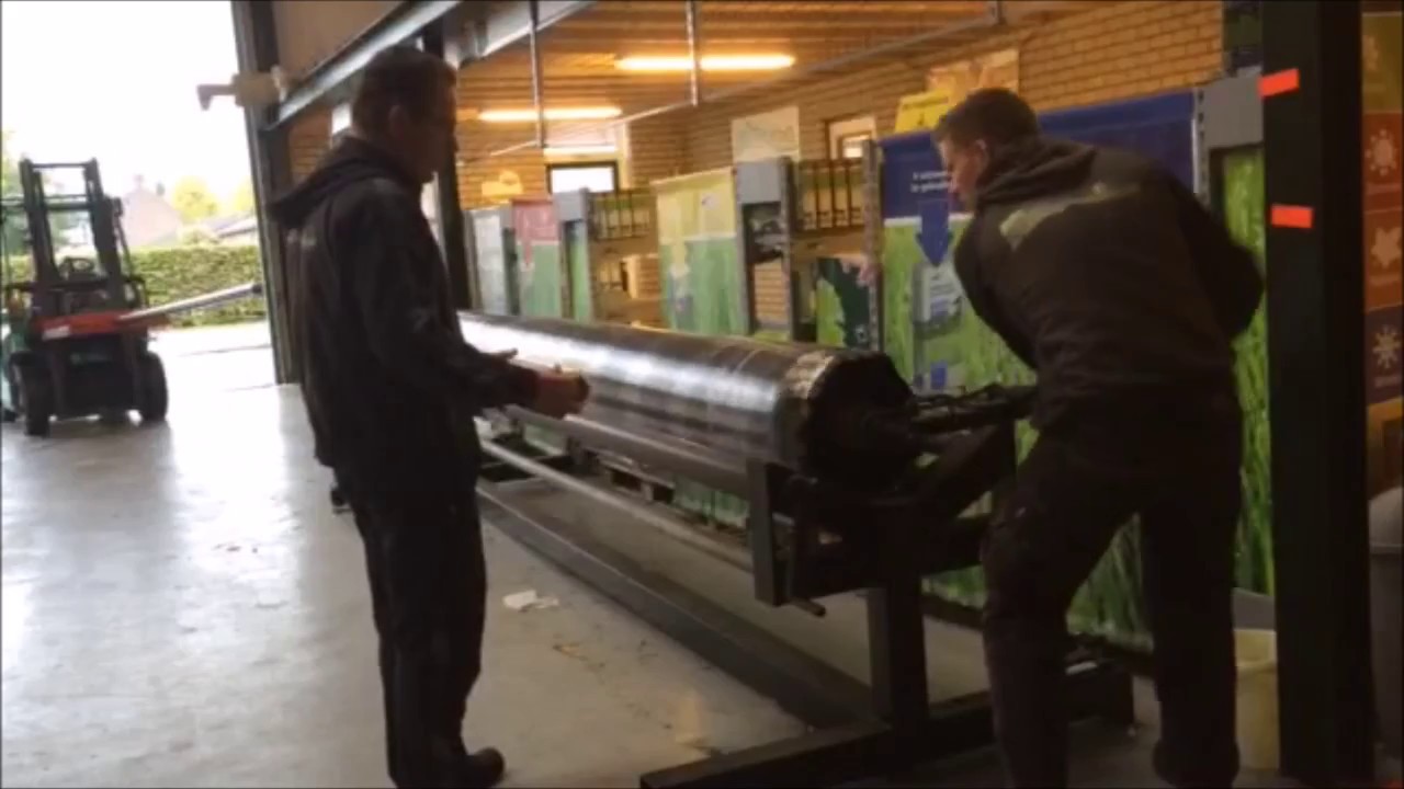Henko A&T Unrolling Machine - YouTube