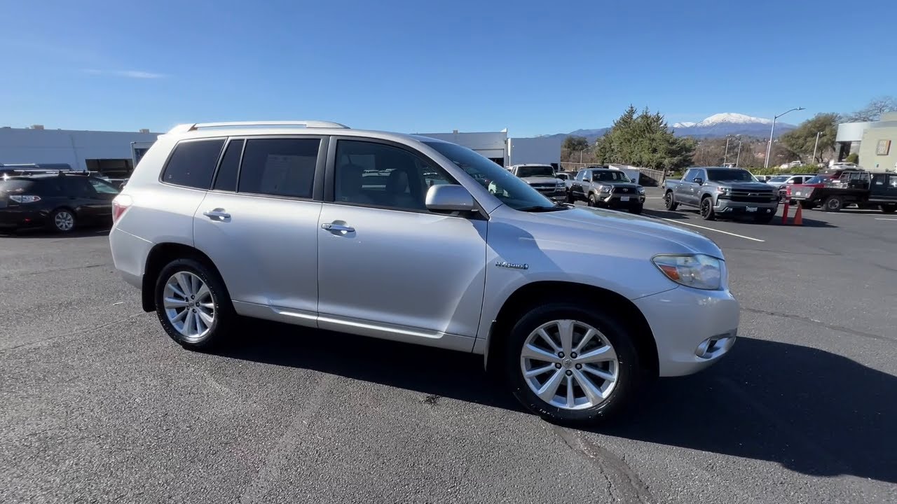 2008 Toyota Highlander_Hybrid Northern California, Redding, Sacramento ...