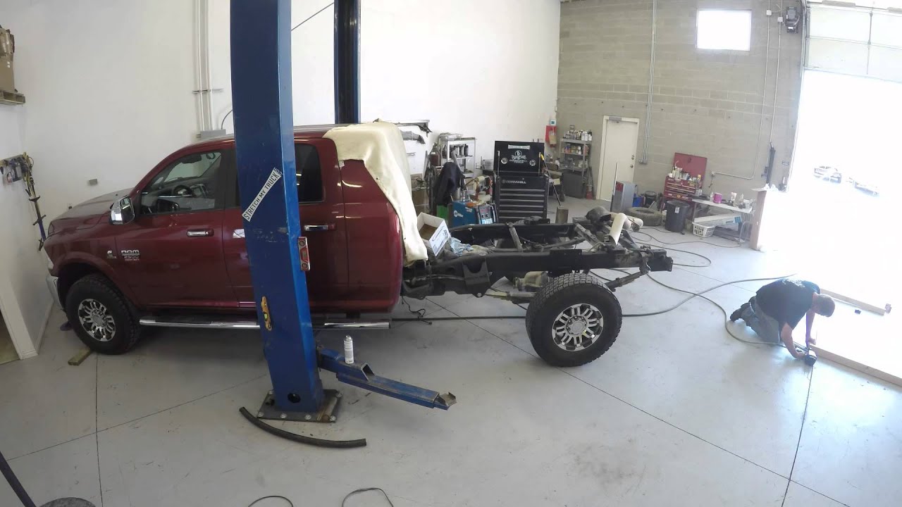 Dodge Ram Megacab Longbed Conversion - YouTube
