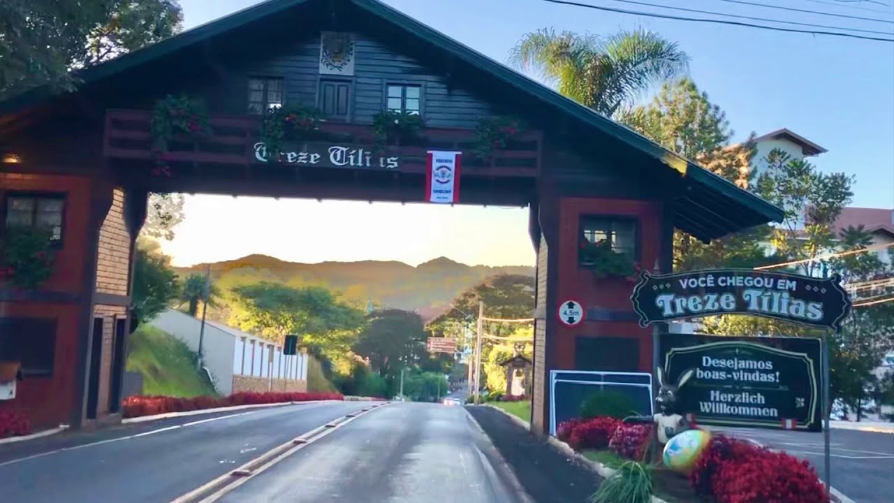 PONTOS TURÍSTICOS DE TREZE TÍLIAS | A Cidade mais Austríaca do Brasil ...