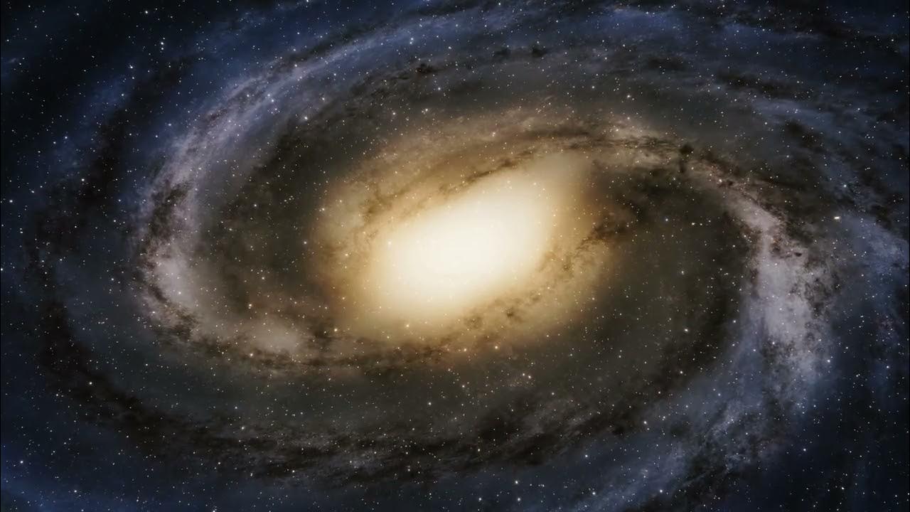 The milky way galaxy and stars Simulation Video Part 2 - YouTube