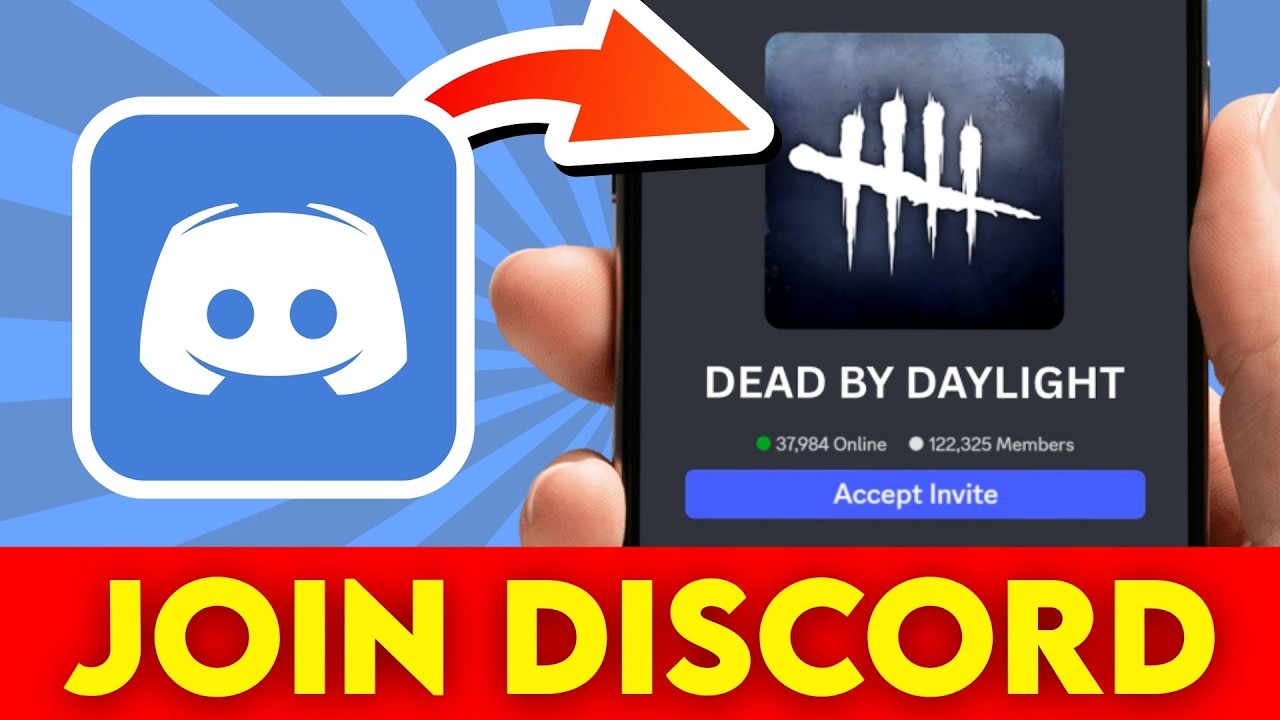 How to Join DEAD BY DAYLIGHT Discord Server on MOBILE - YouTube