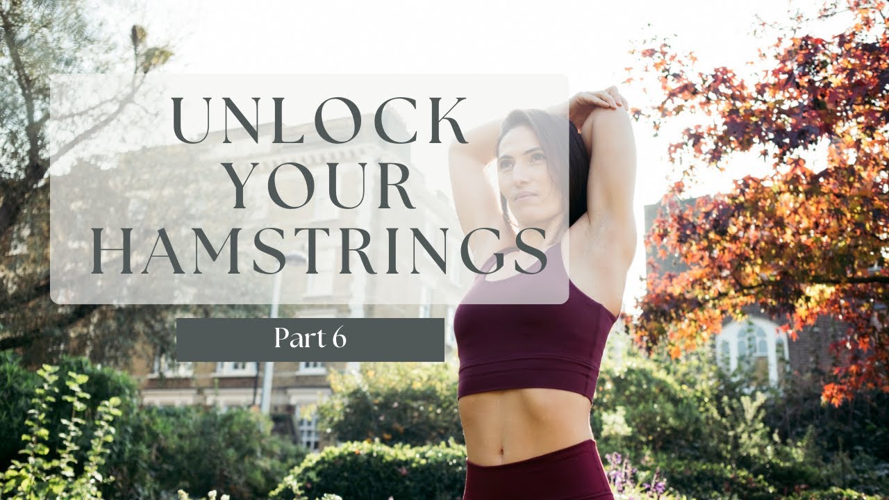 How to stretch hamstrings/ Office and home version - YouTube