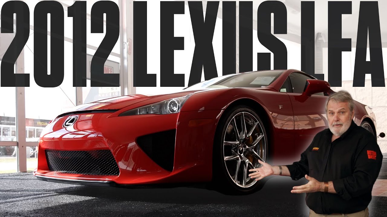 Steve Matchett Previews the 2012 Lexus LFA // Mecum Kissimmee 2024 ...
