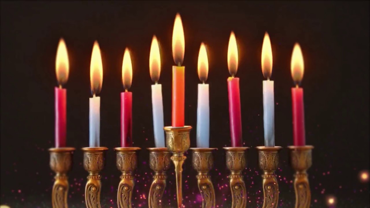 candles background vfx footage - YouTube