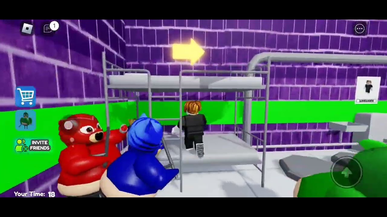 الهروب من سجن بيجي ماسك أبطال بلباس النوم في روبلوكس 😱🔥 Roblox PJ Masks ...