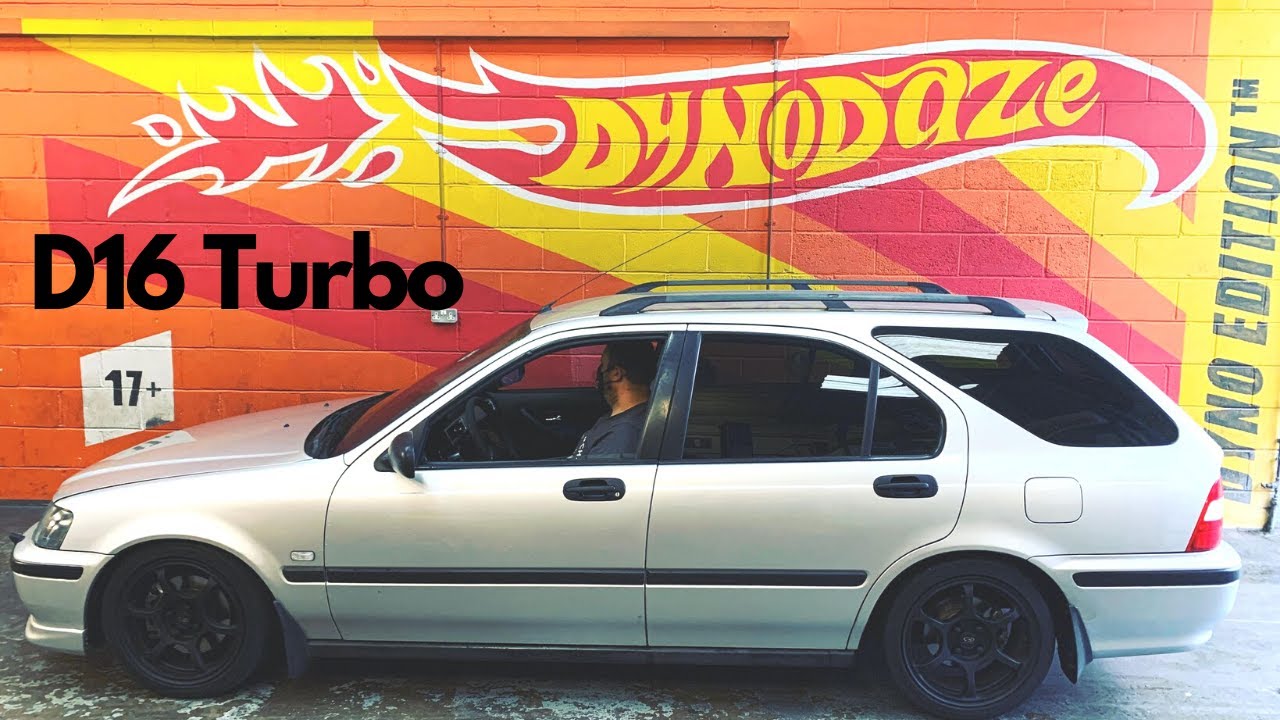 ️ Love this Build! D16 Turbo Honda Civic Aerodeck - YouTube