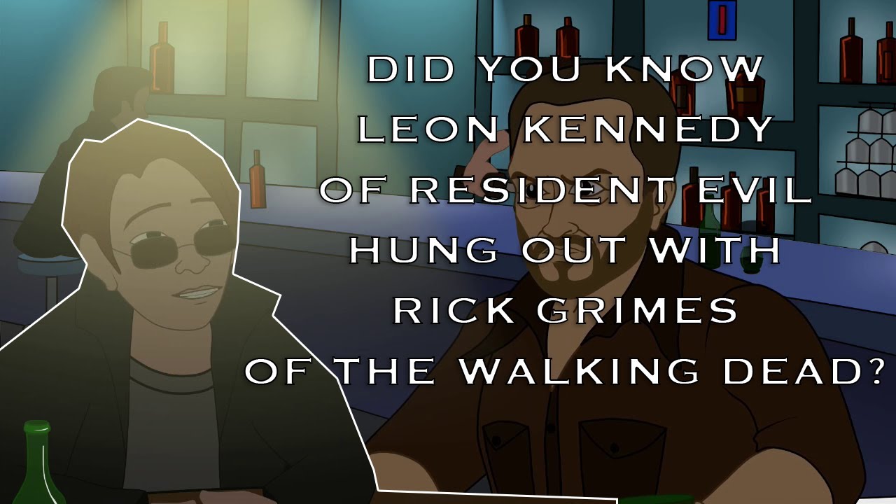 DID YOU KNOW LEON KENNEDY OF RESIDENT EVIL HUNG OUT WITH RICK GRIMES OF ...