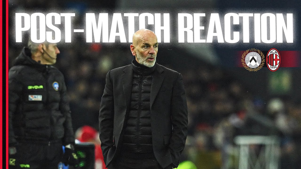 Coach Pioli after #UdineseMilan | Serie A | Post-match reactions - YouTube
