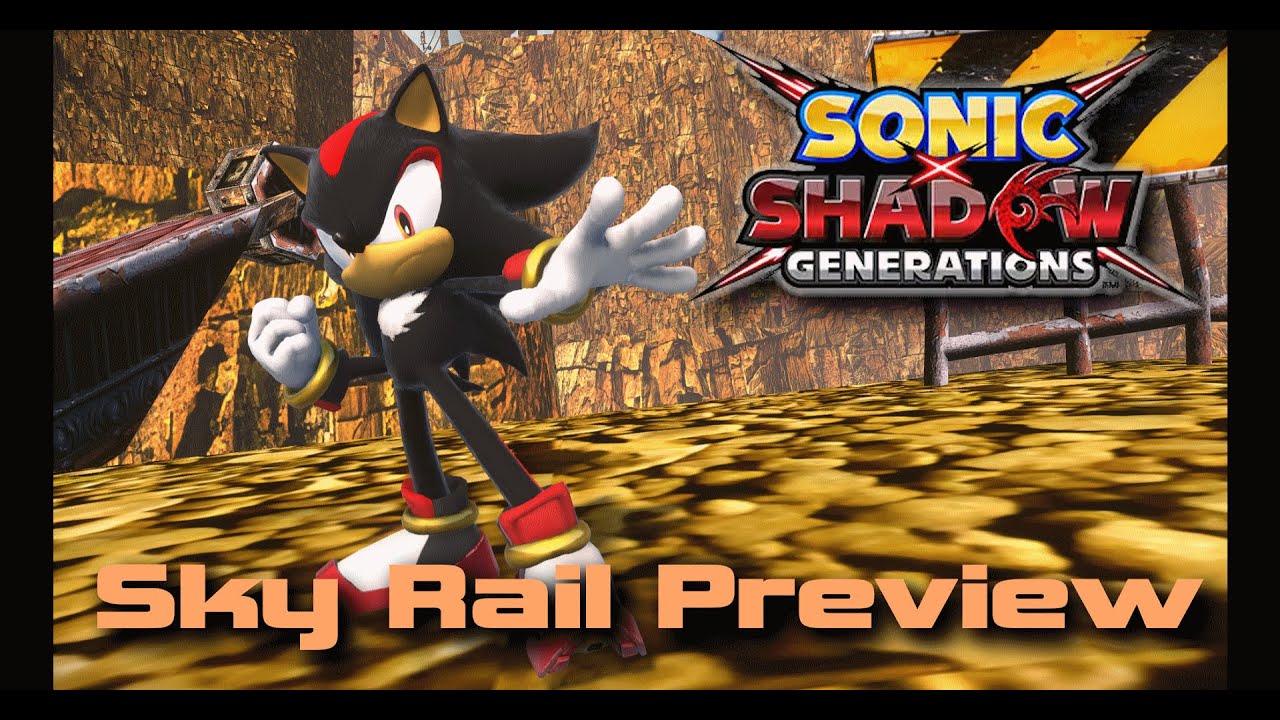 Invalid's SXSG SA2 Level Pack - Sky Rail Preview - YouTube