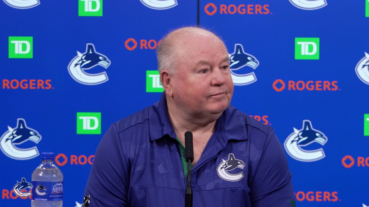 Head Coach Bruce Boudreau - 2021-22 Year End Media Availability - YouTube