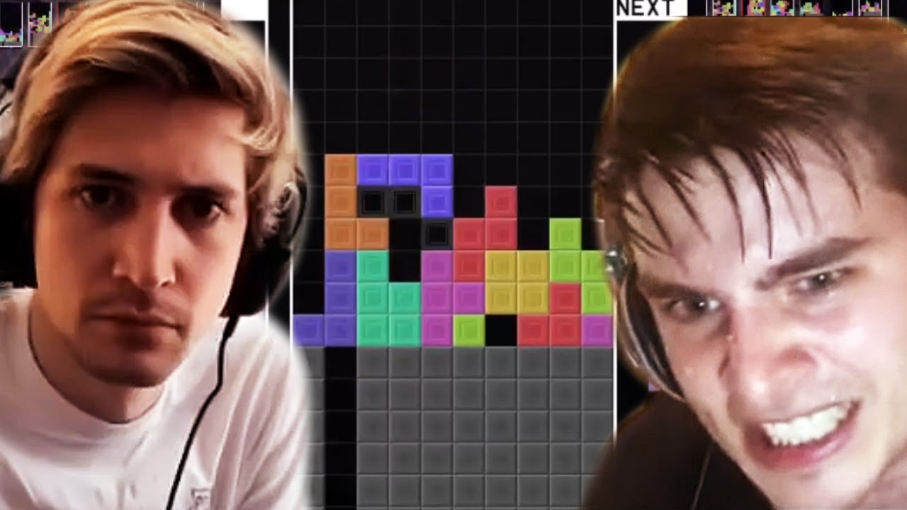 I had to face a speedrunner in a Tetris tournament - YouTube