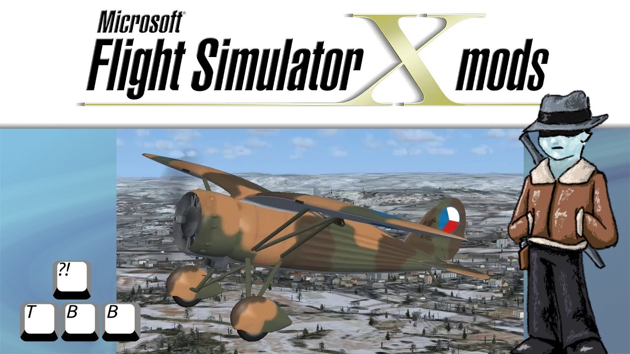 Flight Simulator X Plane Spotlight - Aero A.102 - YouTube