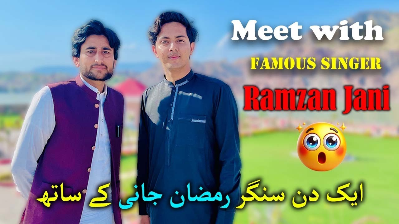 My First Vlog with @singerramzanjaniofficial 😍 Meet with Famous ...