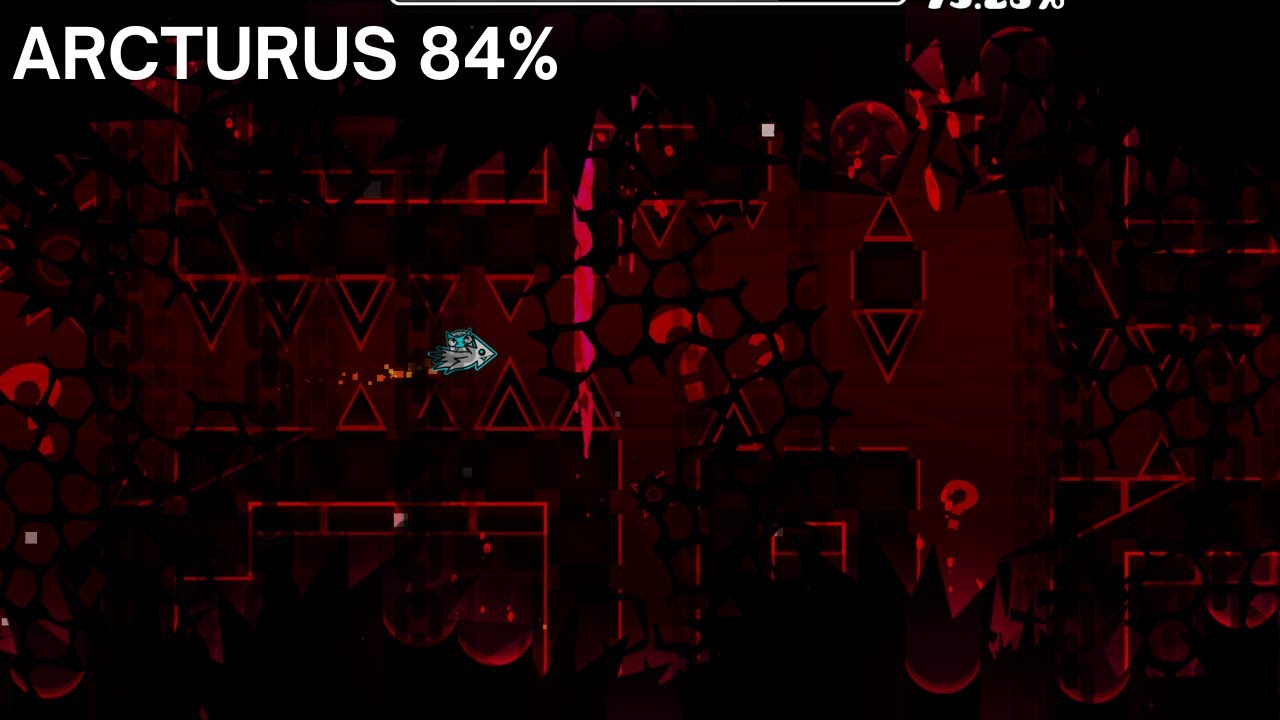 arcturus 84% // NEW HARDEST // Progress 3 // Geometry Dash 2.207 - YouTube