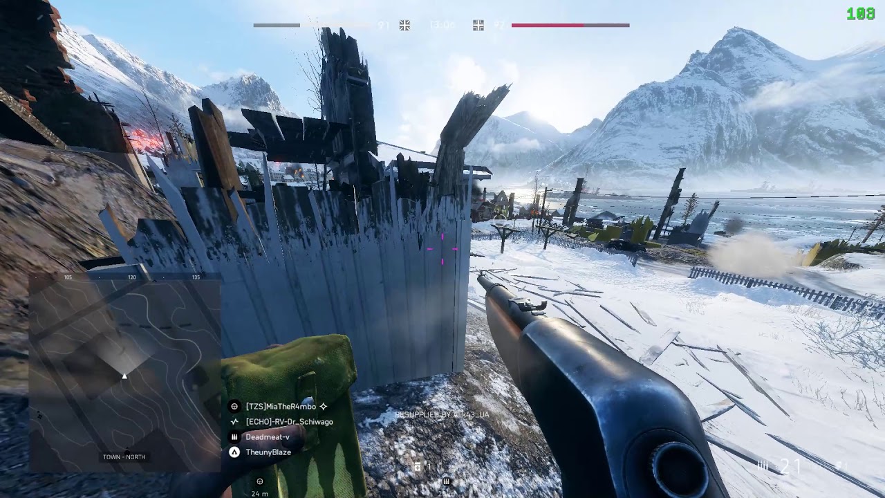 Battlefield 5 Team Deathmatch on Narvik 07 - YouTube