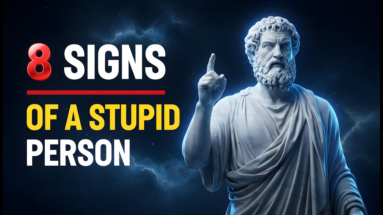8 Signs of a Stupid Person | Stoic Philosophy - YouTube