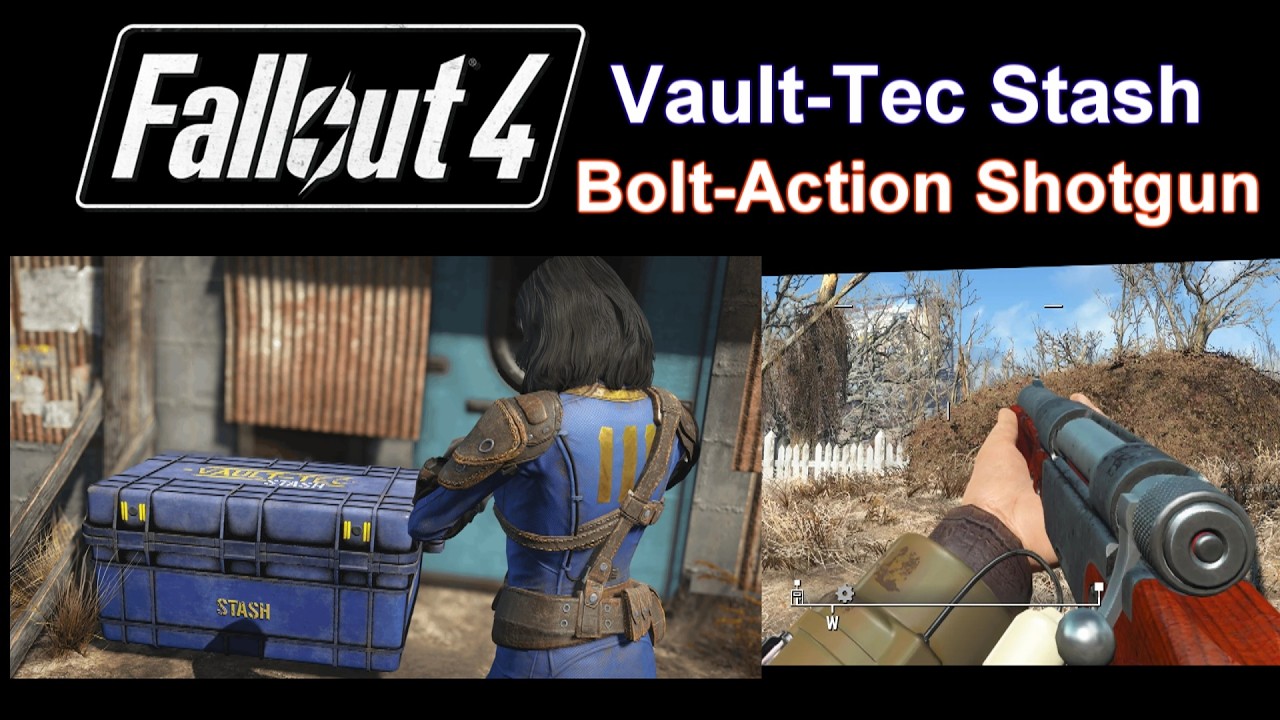 Vault Tec Stash - Bolt Action Shotgun - New Paid (200) Creations ...