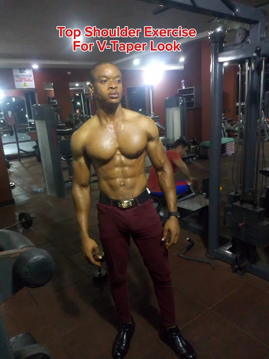 Top Shoulder Exercise For V-Taper Look - YouTube