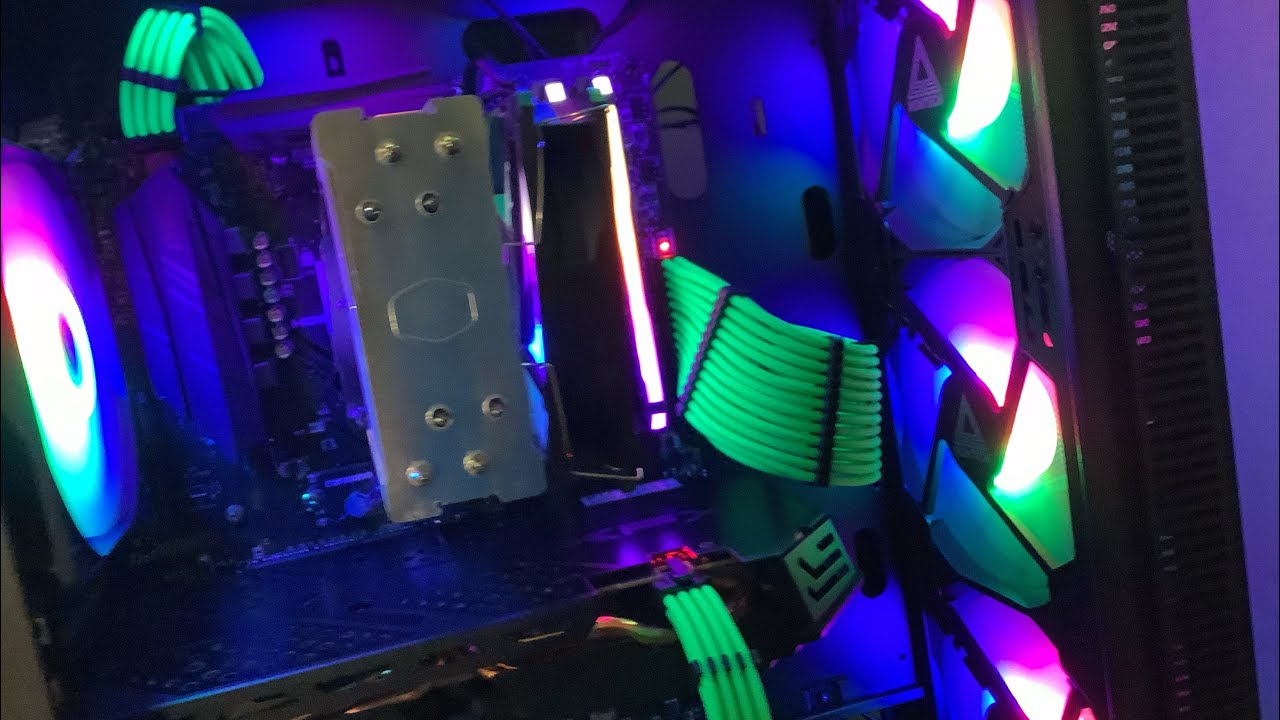 Building my first gaming pc. #sick - YouTube