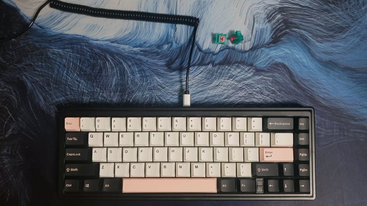 [Gas67] 수박축 Next Time Watermelon Pro, Bulbasaur (리니어) 윤활 후 타건 - YouTube