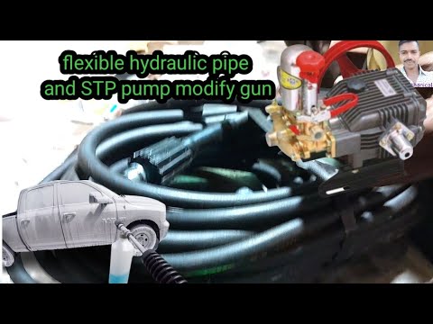 HTP pump 6500 hydraulic pipe 15 m 2250 foam bottle 1100 HTP gun 1000 ...