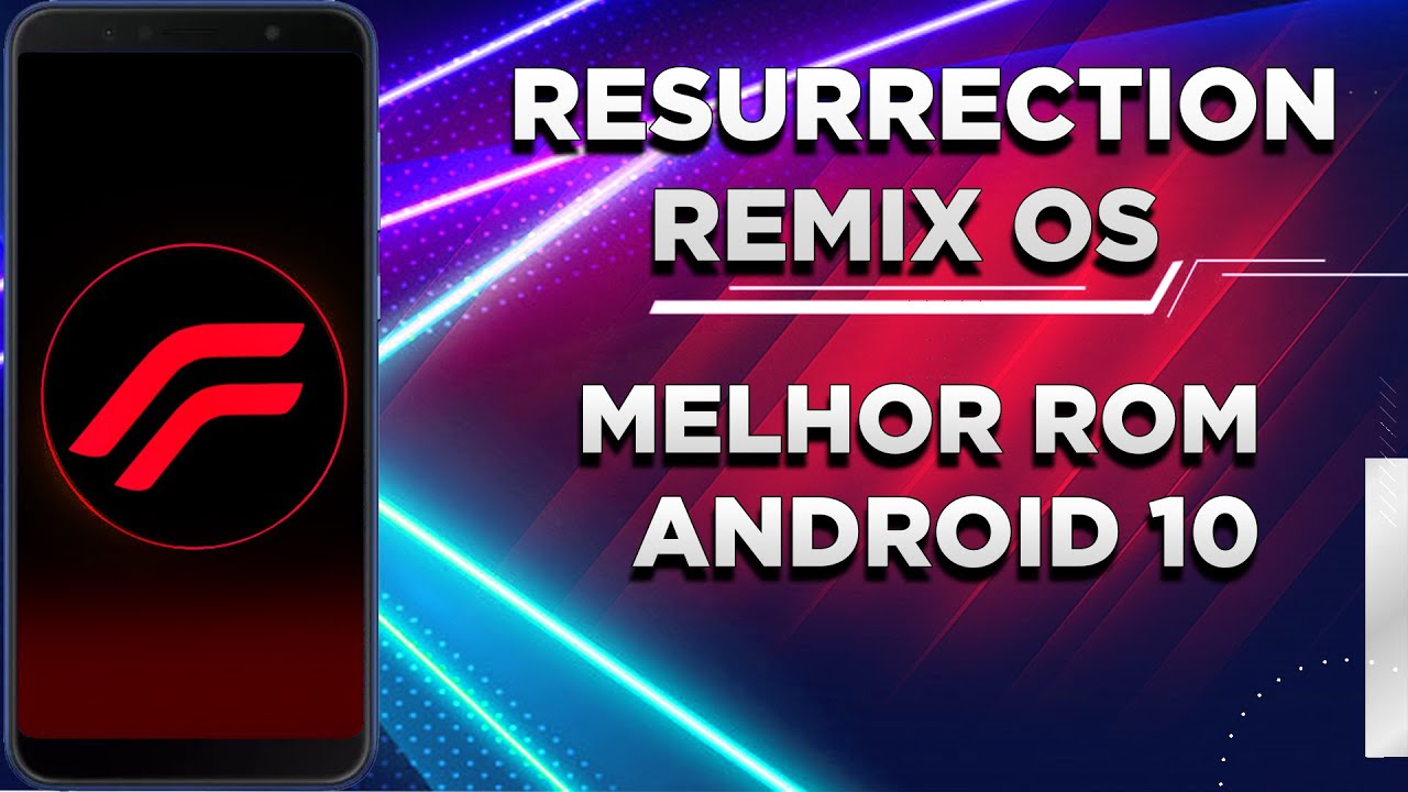 RESURRECTION REMIX 8.6.8 | MELHOR ROM ANDROID 10 | MUITO DESEMPRENHO E ...